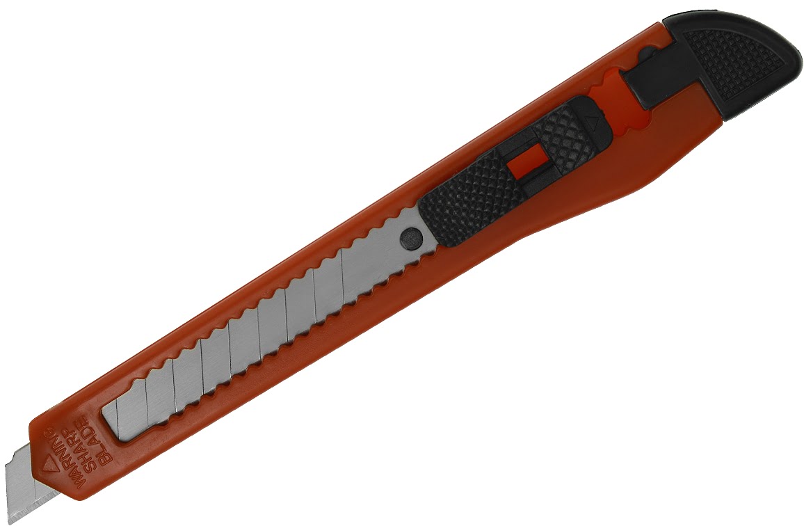 Basic Afbreekmes klein 9mm - Afbreekmespunt.nl